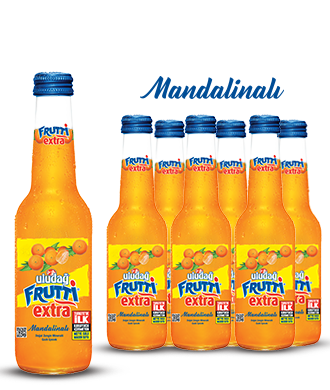 Uludağ Frutti Extra Mandalina Cam 250 ml 6′lı Paket Uludağ