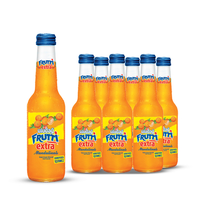 Uludağ Frutti Extra Mandalina Cam 250 ml 6′lı Paket Uludağ